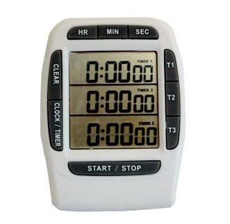 China ABS Material Precise Digital Timer with Triple Display 100 Hour Countdown for sale