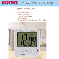 China Time Display LED Alarm Indicator Light Digital Kitchen Timer DC100 for sale