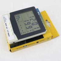 China LCD Display Digital Thermo Hygrometer Indoor Outdoor with Waterproof Temperature Sensor for sale