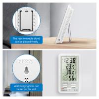 China Hygro-Thermometer Clock with Indoor and Outdoor Temperature (DC-803) for sale
