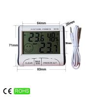 China Indoor Outdoor Thermometer and Hygrometer for sale