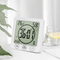 China Comfort Level Display Count Down Timer Digital Thermometer Hygrometer for sale