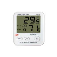 China Adjustable Temperature Alarm Indoor Digital Thermometer Hygrometer Al-3 for sale