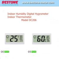 China Indoor Humidity Digital Hygrometer Indoor Thermometer DC206 for sale