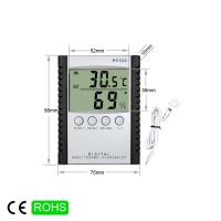 China Wall Hanging Digital Indoor Outdoor Thermo-Hygrometer Thermometer for sale