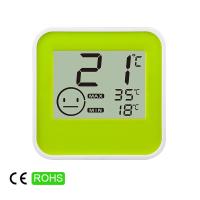 China Humidity Display Digital Indoor Thermometer Hygrometer with Comfort Level DC205 for sale