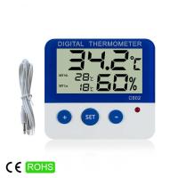 China Household Magnet Hanging Thermometer Digital Hygrometers Humidity Meters Fridge Thermometer, Digital Indoor-Outdoor Temperature Meter, Digitalthermo-Hygrometer for sale
