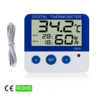 China Household Magnet Hanging Thermometer Digital Hygrometers Humidity Meters Fridge Thermometer, Digital Indoor-Outdoor Temperature Meter, Digitalthermo-Hygrometer for sale