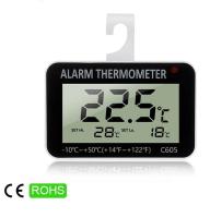 China Alarm Indicator Light Electronic Refrigerator Wall Mounted Fridge Thermometer, Indoor Thermometer for sale