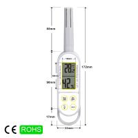 China New Portable Indoor Thermometer Handheld Digital Temperature Humidity Meter Hy-8 for sale