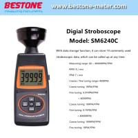 China Non Contact Detection Digital Stroboscope Tachometer Wireless Sm6240c for sale
