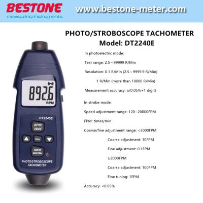 China Digital Photo Tachometer Stroboscope Dt2240e 10.00MHz Quartz Crystal for sale