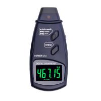 China Sm6236 Plus Photoelectric Contact Digital Tachometer 2 in 1 Rpm Speed Tester for sale