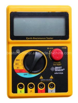 China Digital Earth Resistance Tester Dustproof Waterproof AR4105A for sale