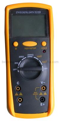 China Dustproof and Waterproof Digital Earth Resistance Tester with Big LCD Display and High Precision (ET4105) for sale