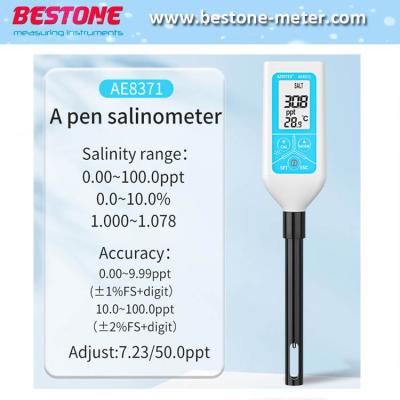 China Multifunctional Portable Digital Salinity Meter High Accuracy for Water Salinity Analysis for sale