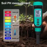 China 4 in 1 pH Tester Professional Water Quality Meter for Semi-Solid Dough Bread Fruit Sauces Meat, Soil pH818t for sale