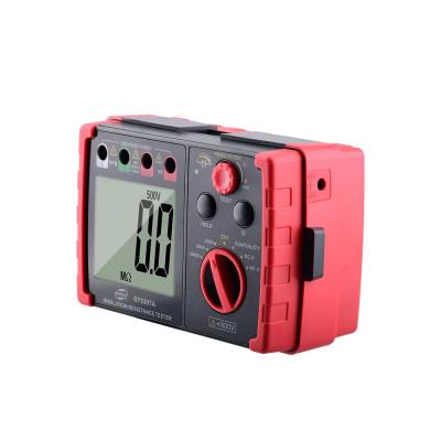 China GT5307A 1000V DC Voltage Insulation Resistance Tester Digital Ohm Meter with LCD Back-light for sale