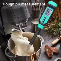 China 4 in 1 pH Tester Professional Water Quality Meter for Semi-Solid Dough Bread Fruit Sauces Meat, Soil pH818t for sale