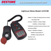 China Digital Lux Meter Light Meter Range 1 to 100000 Lux 3 1/2 Digits LCD Display for sale
