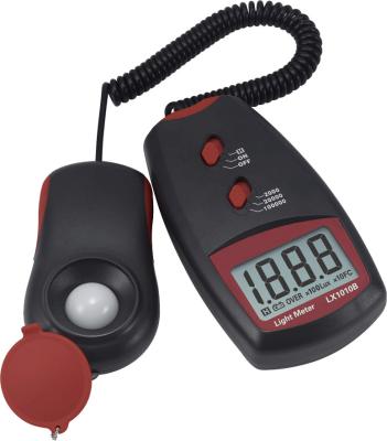 China LX1010B Digital Lux Meter with 1 to 100000 Lux Range 3 1/2 Digits LCD Display and High Accuracy for sale