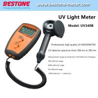 China Professional UV Light Meter and Radiometer with UVA & UVB Measurement, 280 nm to 380 nm Spectrum, and 3 Range Selection for sale
