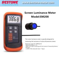 China SM208 Screen Brightness Meter 0.01-39990CD/M2 Range With Silicon Photocell Detector for sale