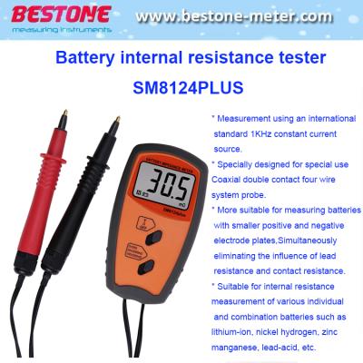 China LCD Display Battery Internal Resistance Tester Sm8124plus for sale
