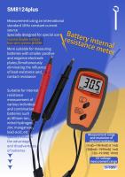 China LCD Display Battery Internal Resistance Tester Sm8124plus for sale
