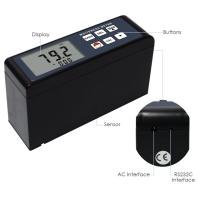China Paint Paper Powder Whiteness Meter Light Leucometer Handheld Digital with Aluminium Case for sale