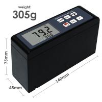 China Paint Paper Powder Whiteness Meter Light Leucometer Handheld Digital with Aluminium Case for sale