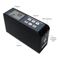 China RM-206 Portable Light Reflectance Meter RS-232 Data Output for Coatings / Plastics for sale
