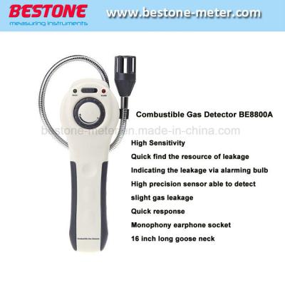 China Portable Combusible Gas Detector Natural Gas Leak Detection with LED Alarm Indication (BE8800A) for sale