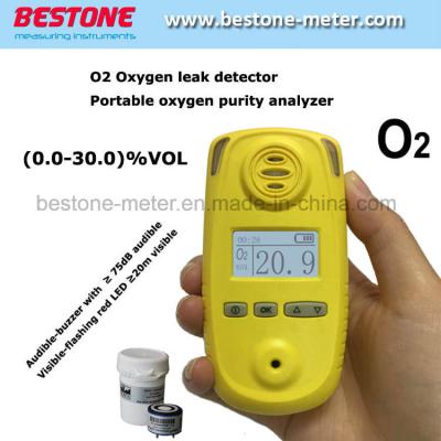 China Portable Single Gas Detectors, Oxygen Meter, Air Oxygen Measurement Device, Range (0.0~30.0) %Vol; with 0.1%Vol, Model Sao2-30 for sale