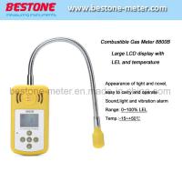 China Portable Combustible Gas Meter Gas Leak Meter Gas Detector Thermometer 8800b for sale