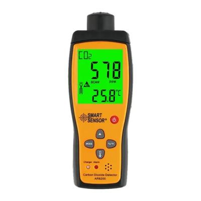 China Ar8200 Digital Portable Carbon Dioxide CO2 Gas Detector Tester for sale