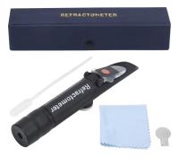 China Honey Brix Salinity Clinical Alcohol Portable Refractometer Antifreeze with Light for sale
