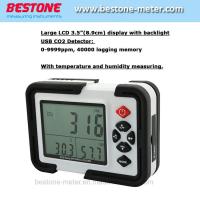 China Digital CO2 Monitor Meter Ht-2000 Gas Analyzer Detector Analyzers with Temperature and Relative Humidity for sale