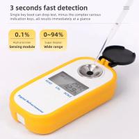 China Digital Brix Salinity Honey Wine Beer Alcohol Clinical Car Coffee Refractometers for sale