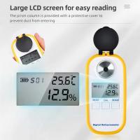 China Digital Brix Salinity Honey Wine Beer Alcohol Clinical Car Coffee Refractometers for sale