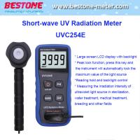 China UV254e UV Light Meter UVC Light Measure Tester, UVC254e UVC Radiation Meter with Adjustable Intensity Detector for sale