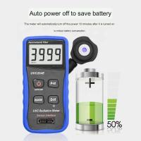 China UV254e UV Light Meter UVC Light Measure Tester, UVC254e UVC Radiation Meter with Adjustable Intensity Detector for sale