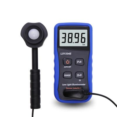 China LX1334E Professional Digital Illuminance Meter with 0.01 Lux Resolution Portable Split Design and High Accuracy Silicon Photocell for sale