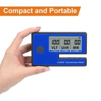 China Ls162 Ls162A Solar Film Transmission Meter Portable Window Tint Meter 365nm for sale