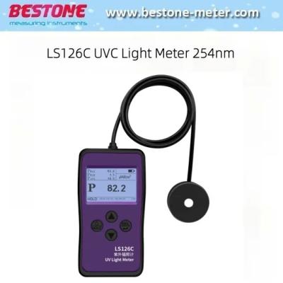 China Ls126c UVC Light Meter 254nm UV 254 Radiometer Intensity Tester UV Intensity Meter for sale