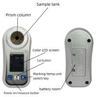 China Digital Brix Refractometer Salinity Honey Wine Beer Alcohol Clinical Car Coffee for sale