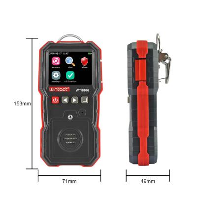 China WT8806 Handheld LCD Display Carbon Monoxide Monitor 120000 Data Recording for sale