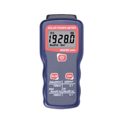 China SM206E Solar Energy Monitor with 4-1/2 Bit LCD Display 340nm-1100nm Spectral Range for sale