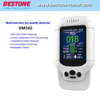 China Dm502 Air Quality Detector Meter Monitor Pm5.2 LCD Multifunctional Operating System Pm1.0 Pm10 for Indoor Car Formaldehyde Hcho Tvoc for sale