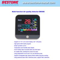 China Dm306 Multi Function Air Quality Detector Monitor Measure Pm2.5 Formaldehyde Tvoc Aqi Temperature Humidity for sale